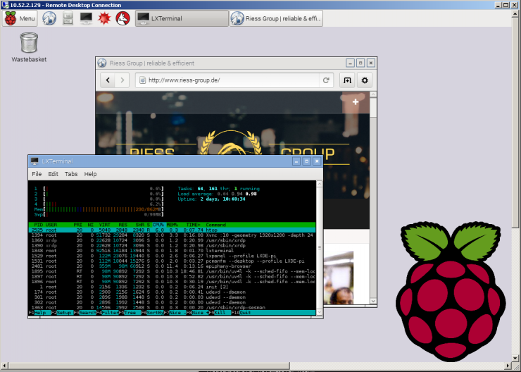 Remote Desktop für den Raspberry Pi – Riess Business Group GmbH